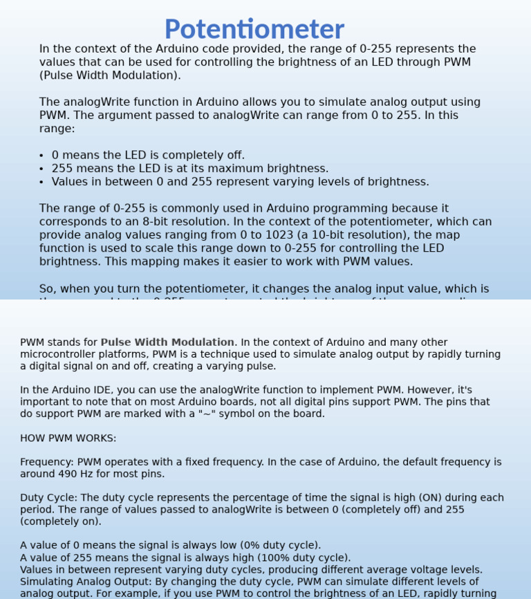 Things To Remember Potentiometer | PDF