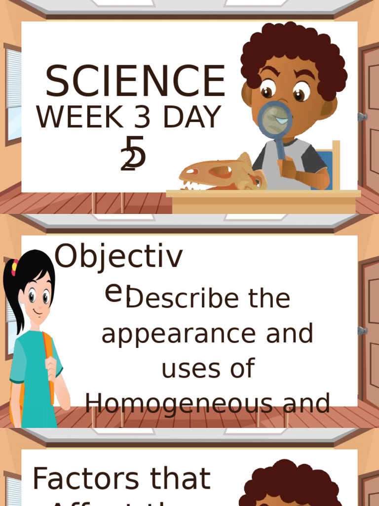 Science 6 Week 3 Day 2 | PDF