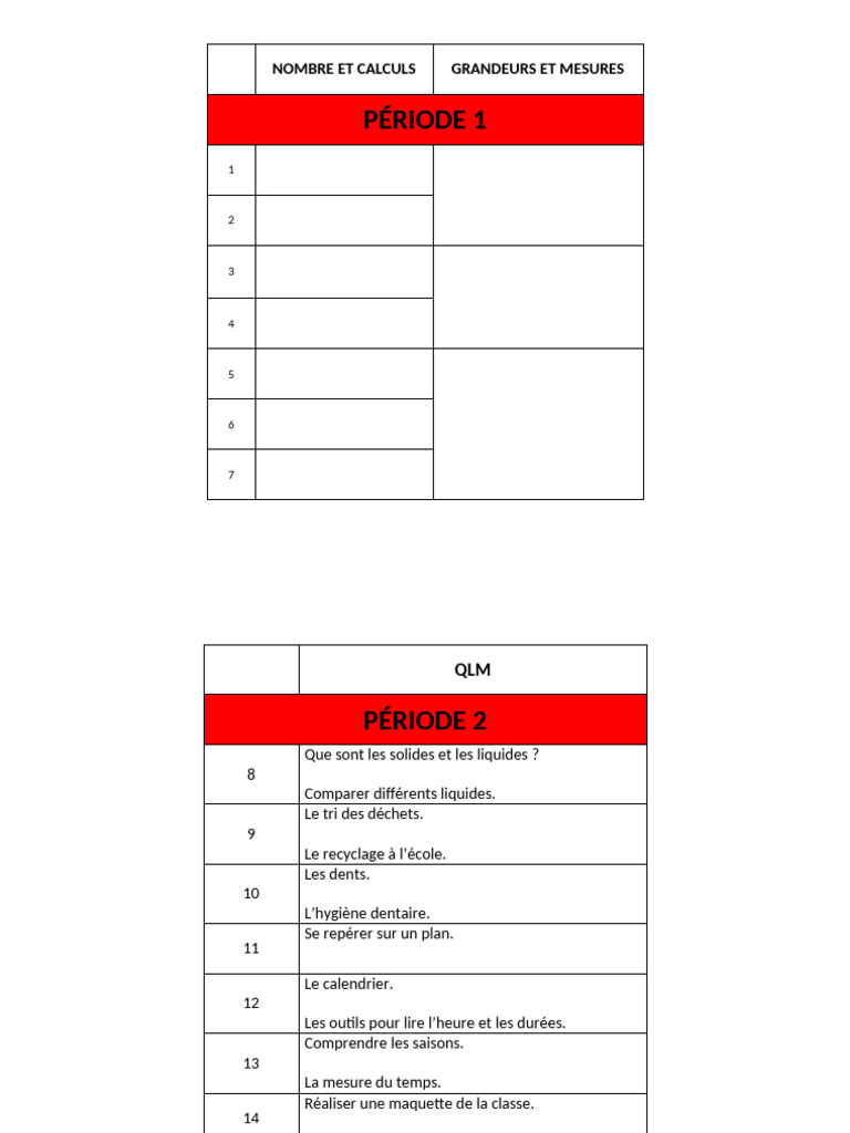 Prog Ce1 QLM - 2023 | PDF