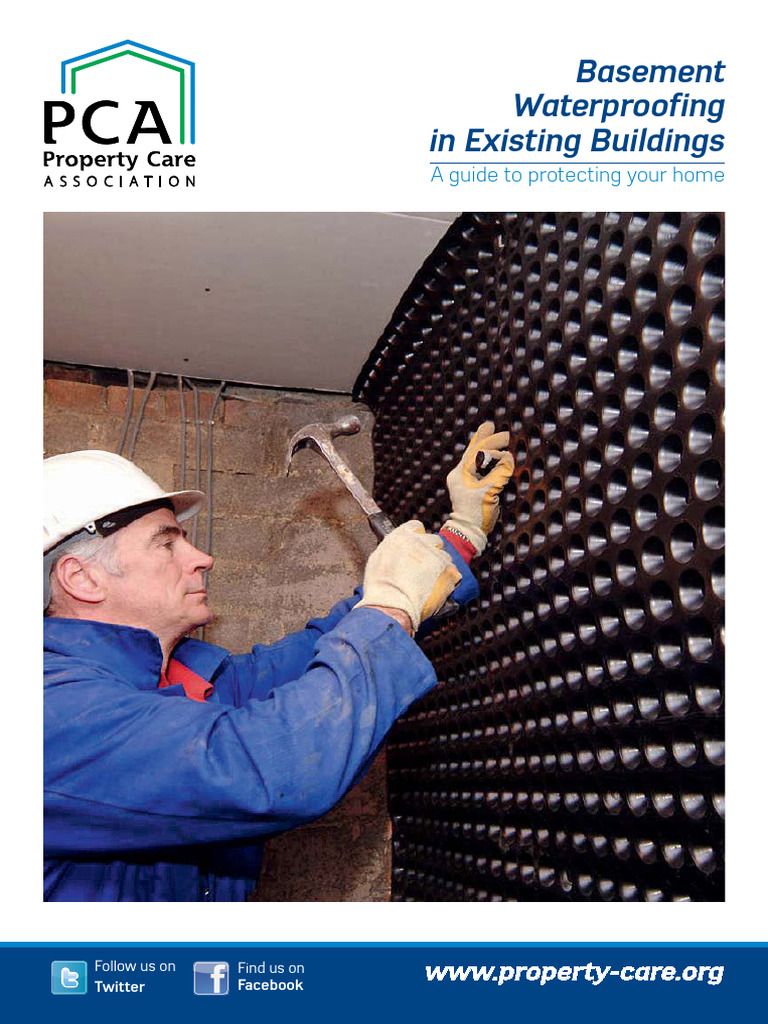 PCA Basement Waterproofing Leaflet | PDF