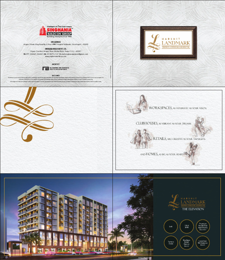 Harshit Landmark - Brochure v4 | PDF