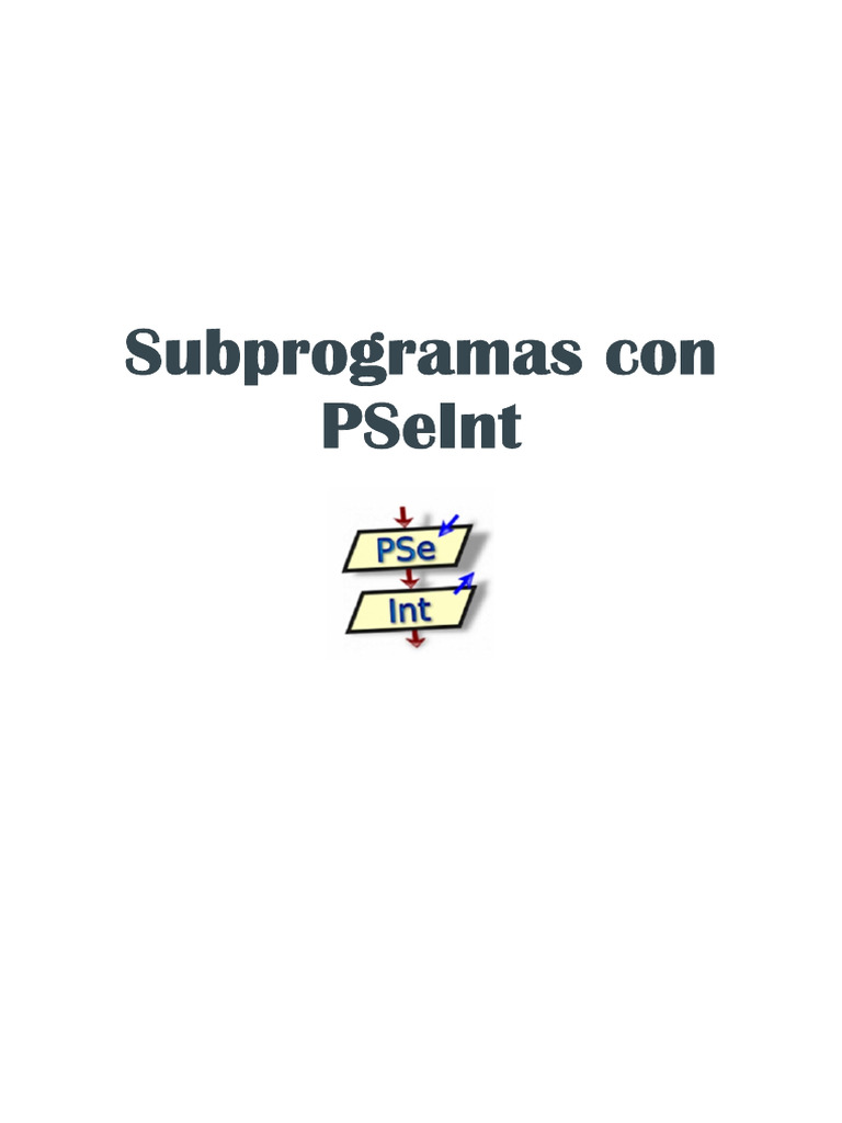 Subprogramas | PDF