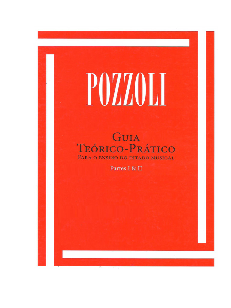 Pozzoli em Word 240719 PDF | PDF | Musicología | Teoría musical
