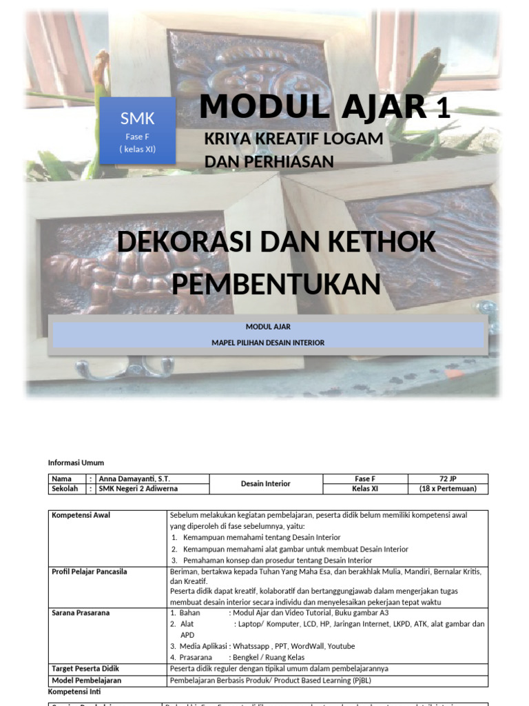 Modul Ajar Dkp 1 Pdf