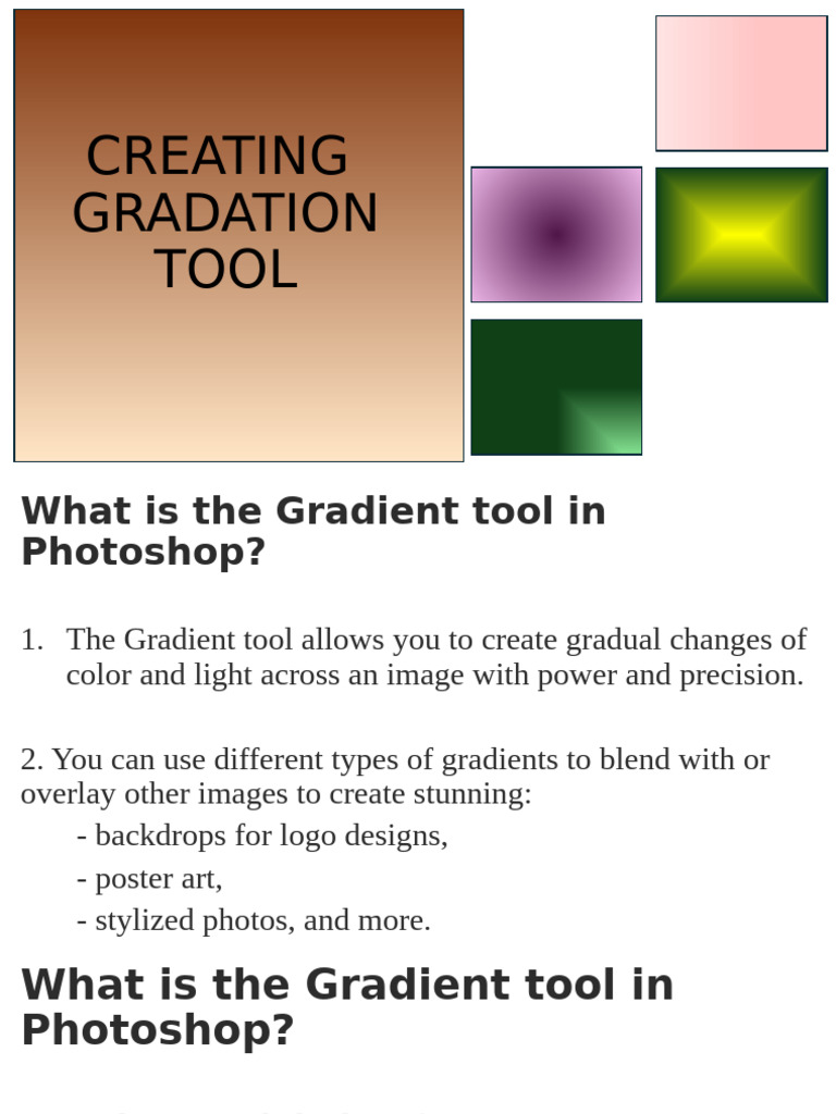 Gradiation Lesson | PDF