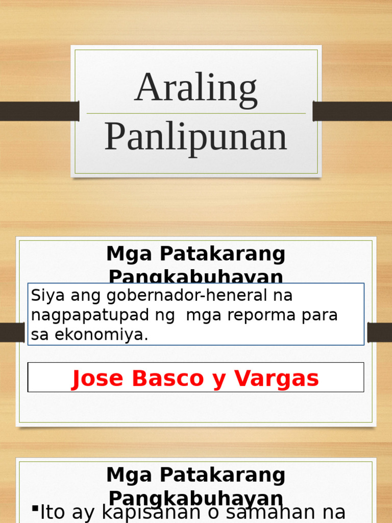 Araling Panlipunan | PDF