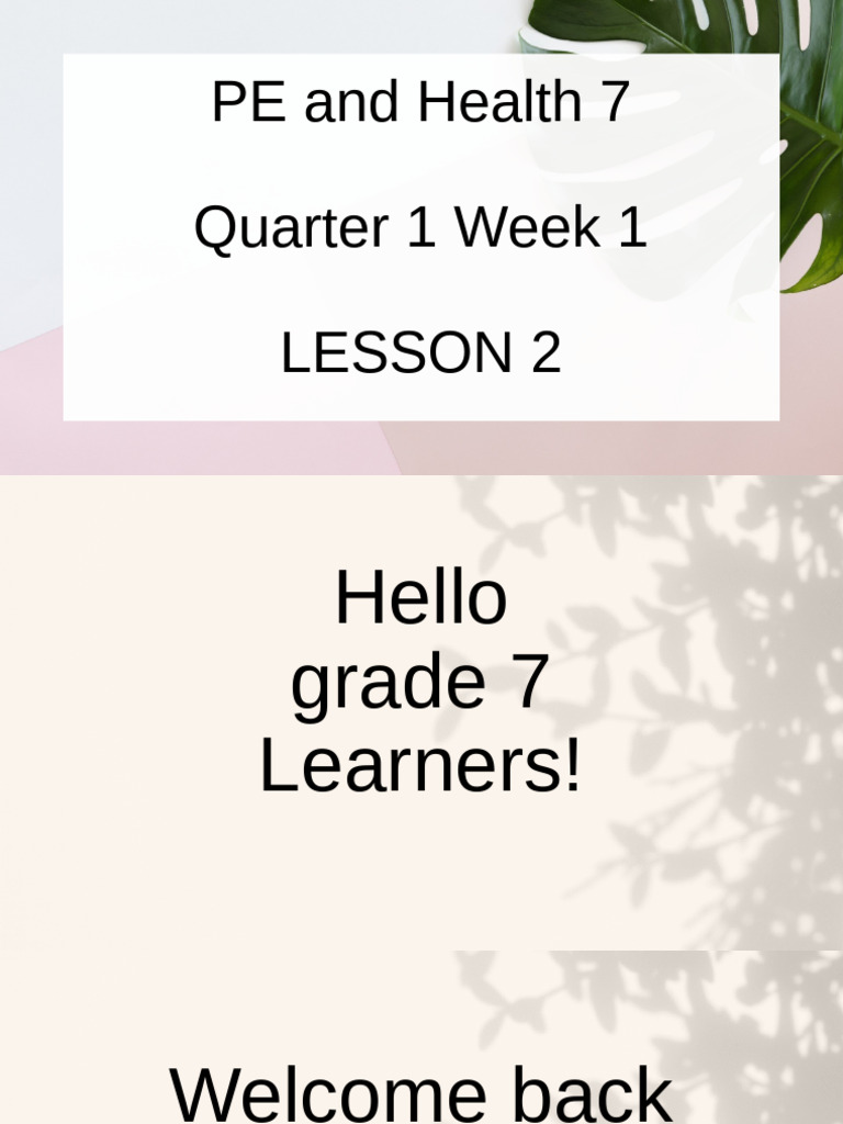 Quater 1 Week 1 Lesson 2 Characteristics of Mentally Healthy ...