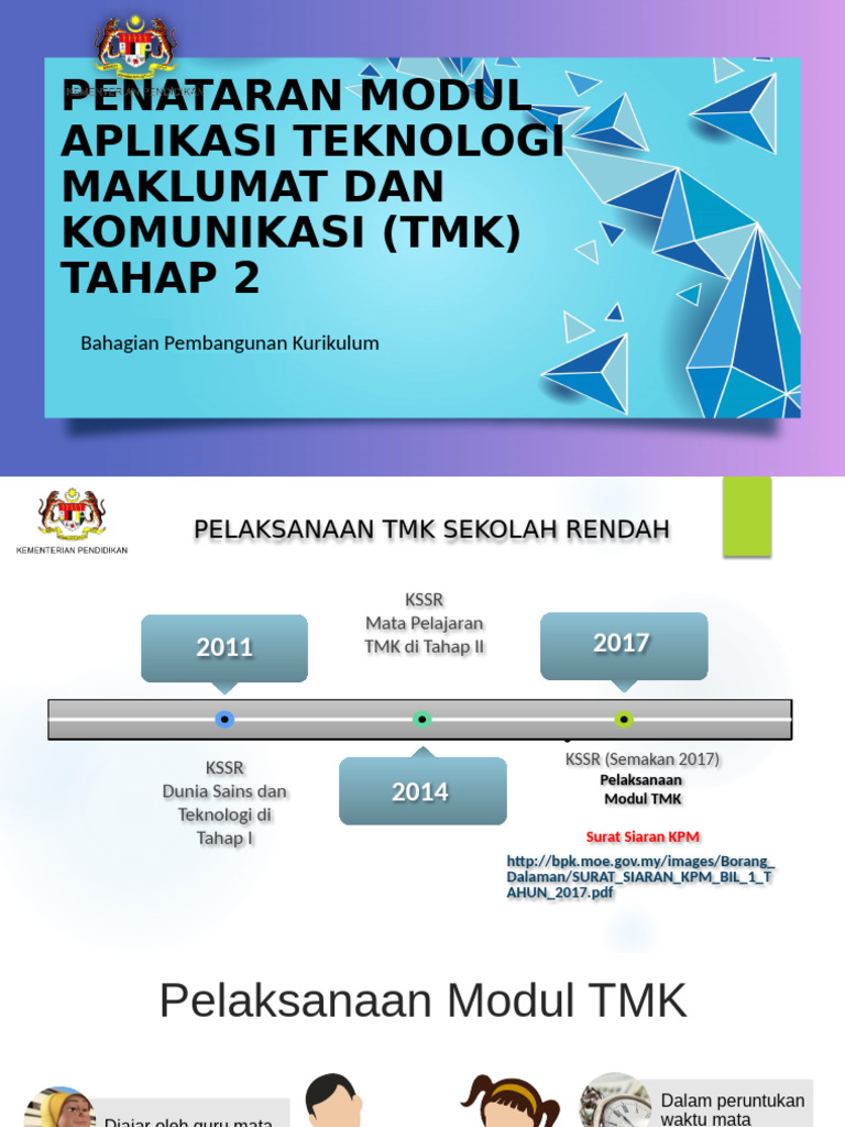 Penataran Modul TMK Tahap 2 | PDF