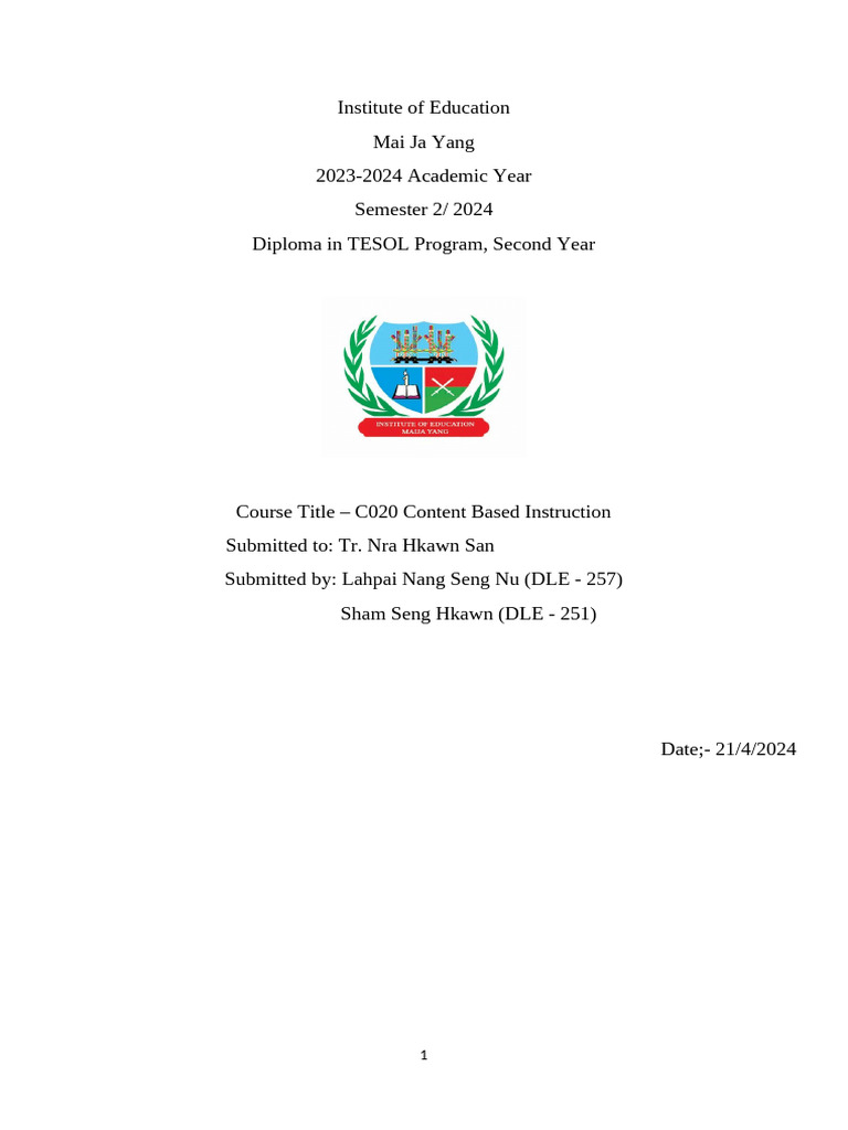 Lesson Plan - Cotton | PDF