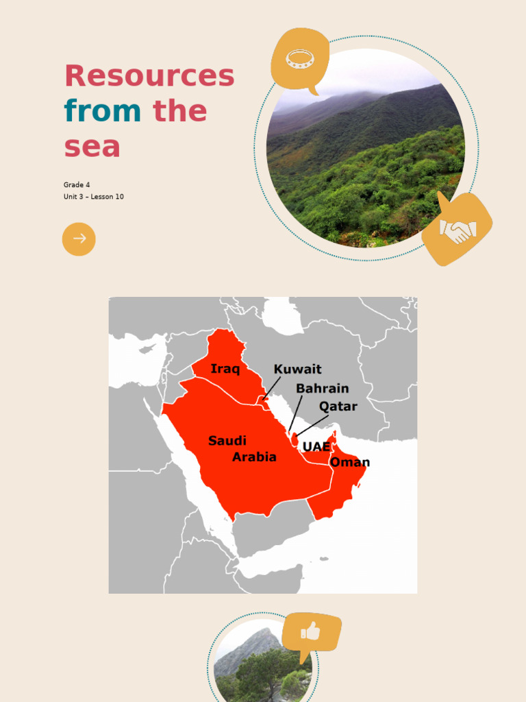Resources The Sea: Grade 4 Unit 3 - Lesson 10 | PDF
