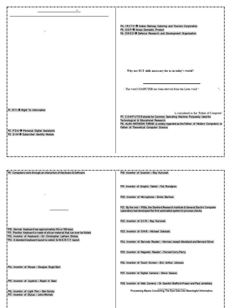 Unit 3 - Ict - Class 9 | PDF