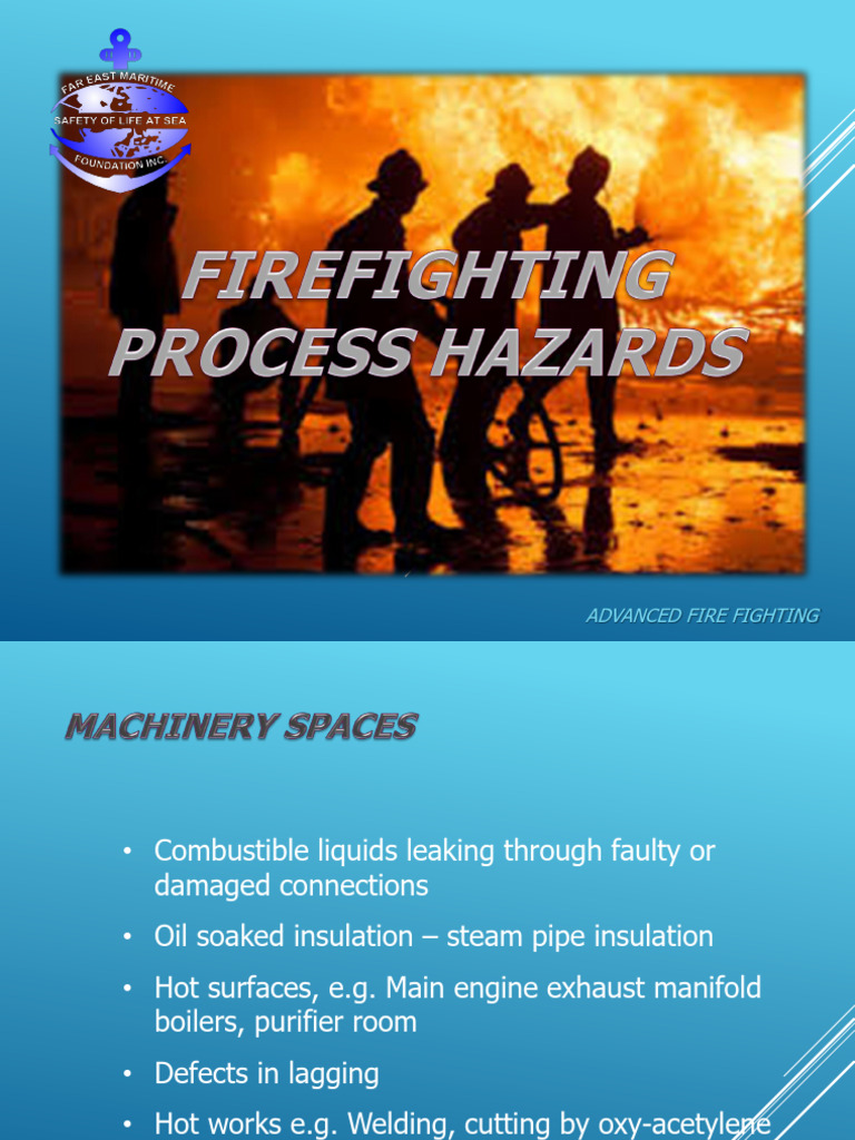 Day 2 - Firefighting Process Hazards | PDF