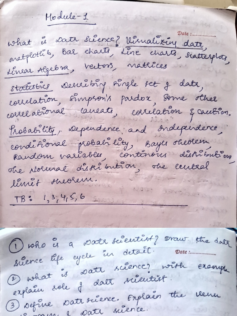 Dsa Module 1 - Merged | PDF