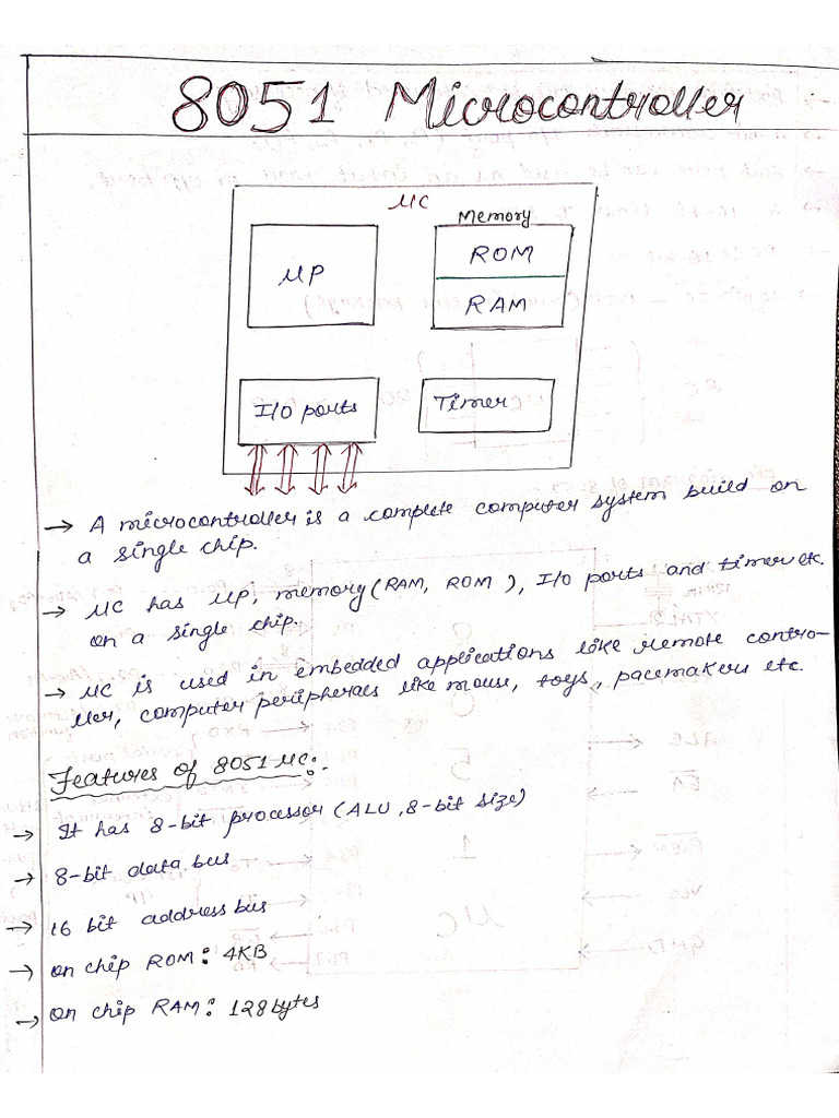 8051 MC | PDF