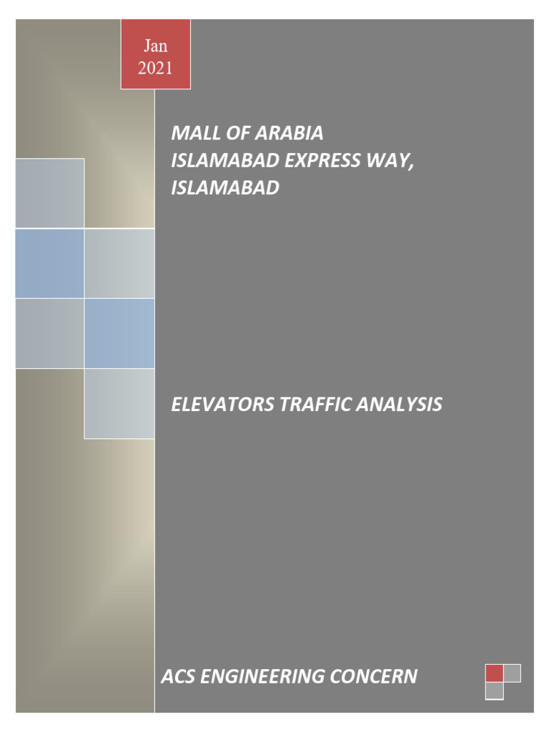 Elevators Analysis Report | PDF | Elevator