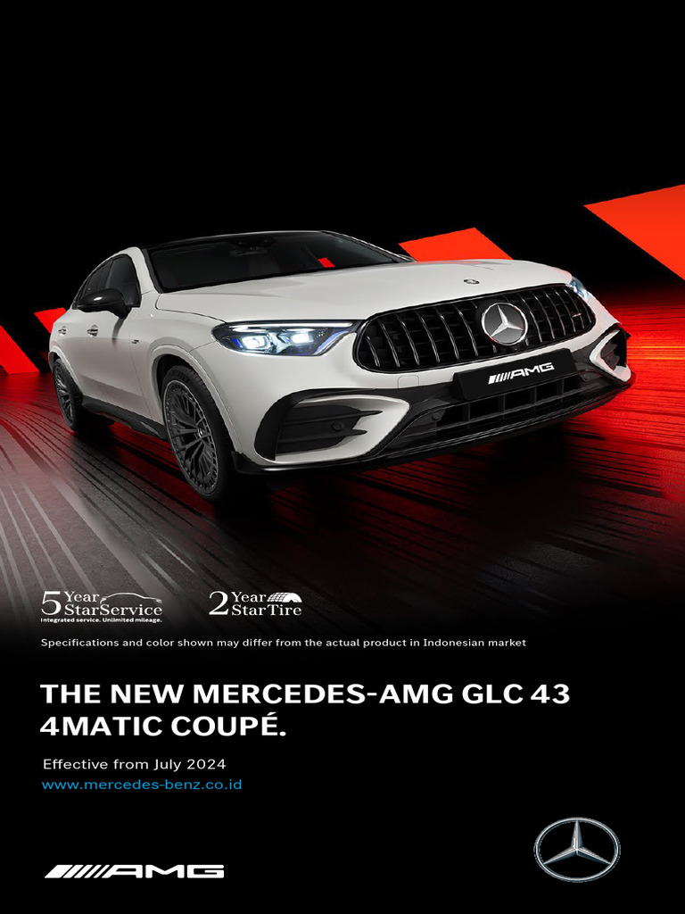 Mercedes Amg GLC 43 4matic Coupe - c254 - Ebrochure - 2024 | PDF