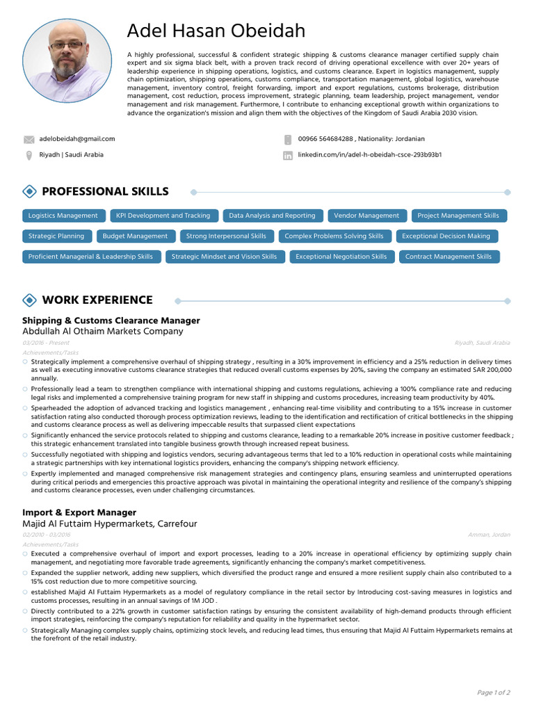 Adel's Resume | PDF