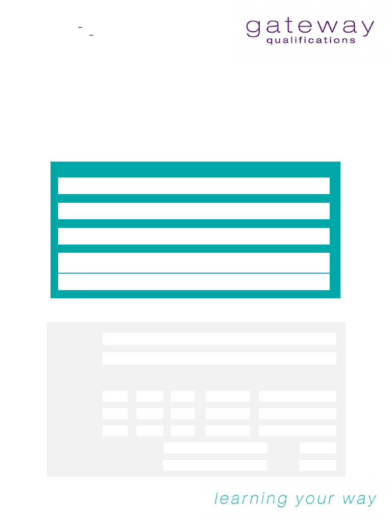 ESOL Writing E3 Sample 1 Paper | PDF | English As A Second Or Foreign ...