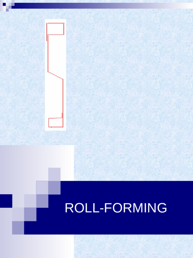 Roll Forming2k3 | PDF