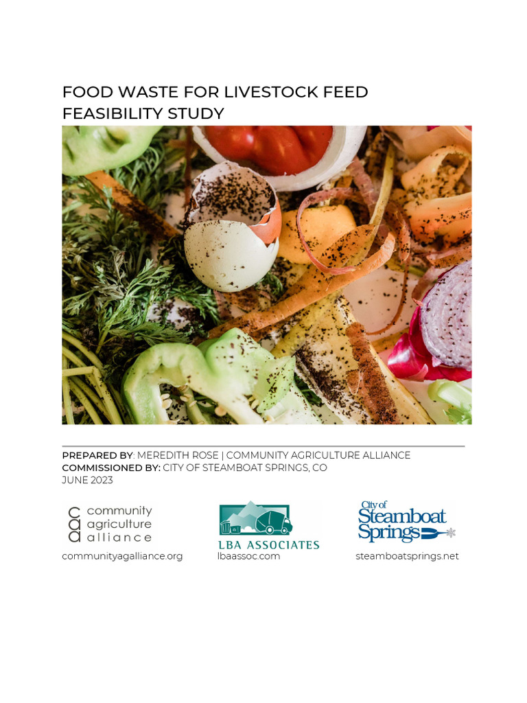 2 Food Waste Feasibility Study Report FINAL | PDF