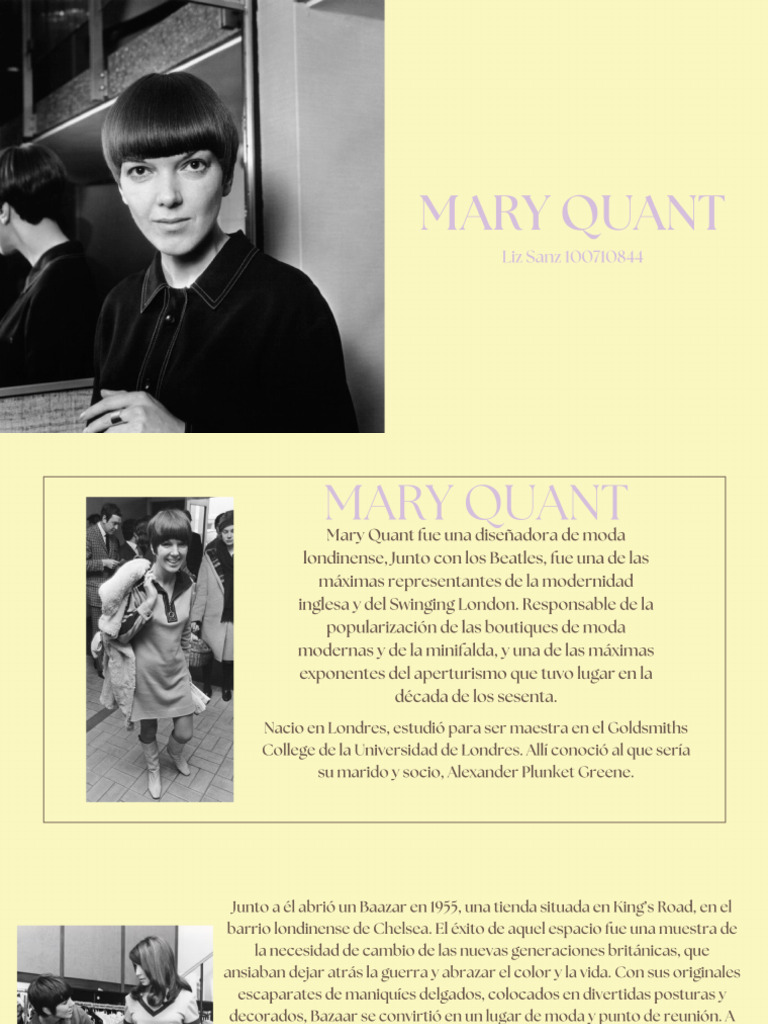 Mary Quant | PDF