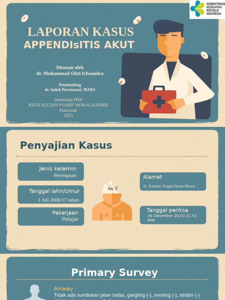 Lapkas App Akut - Dr. Andra | PDF