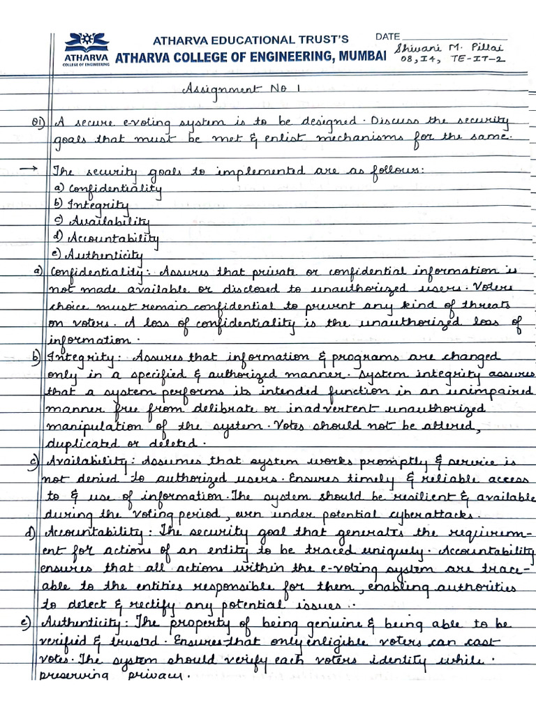 CNS Assignment 1 | PDF