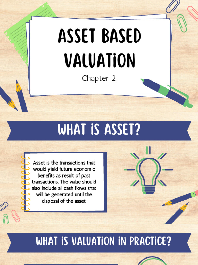 Chapter 2 Asset Based Valuation | PDF
