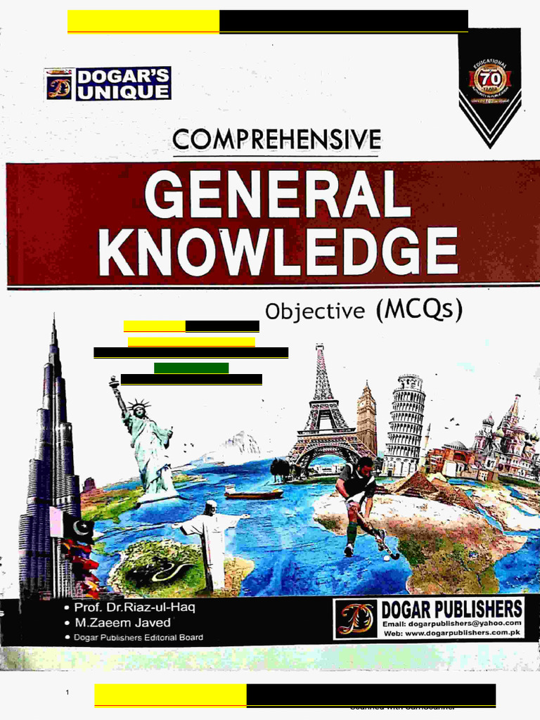 Dogars General Knowledge 2020 Edited | PDF