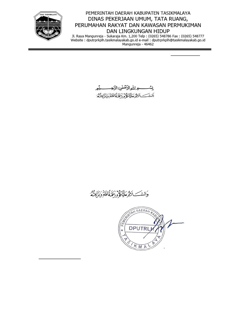 Surat Undangan Pelaksanaan Percepatan Serah Terima PSU Perumahan | PDF Surat Undangan Pelaksanaan Percepatan Serah Terima PSU Perumahan | PDF