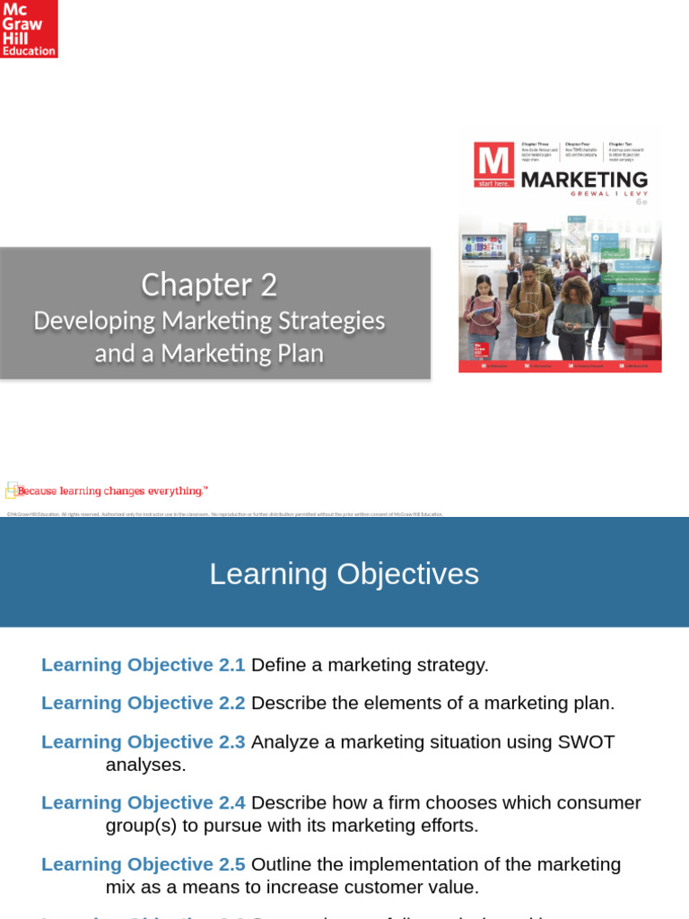 Chapter 2 Marketing Principles Notes Slides Pdf