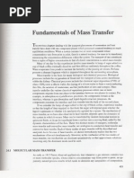 Introduction to Mass Transfer | PDF | Diffusion | Mole (Unit)