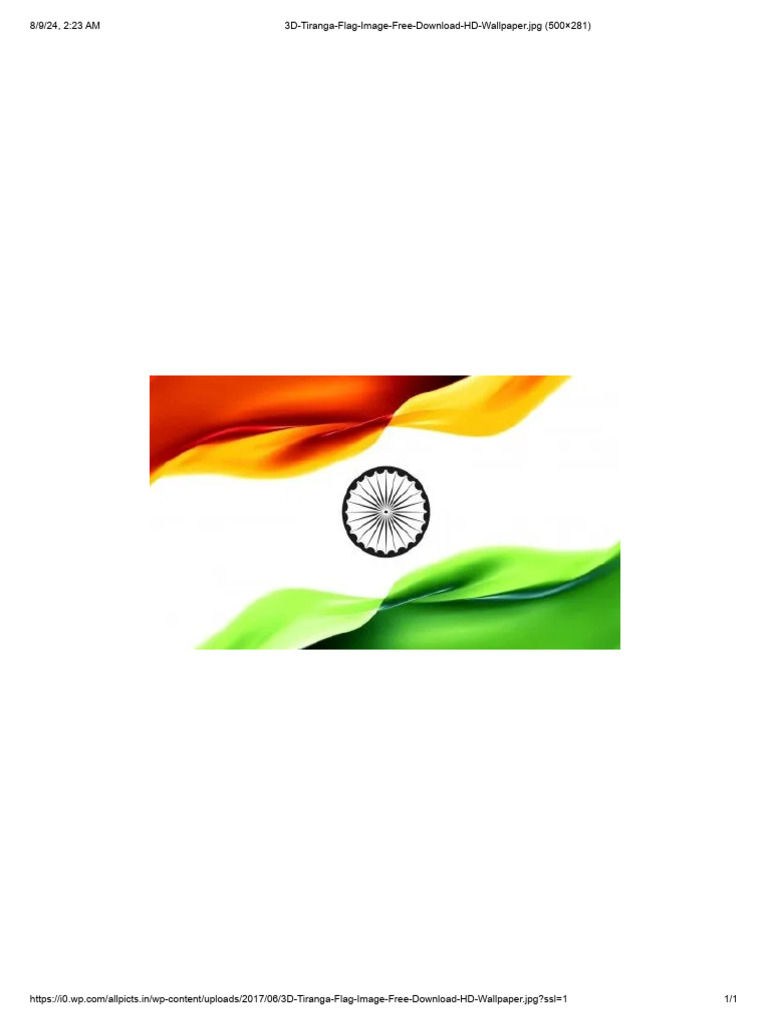 3D Tiranga Flag Image Free Download HD Wallpaper | PDF | Games ...