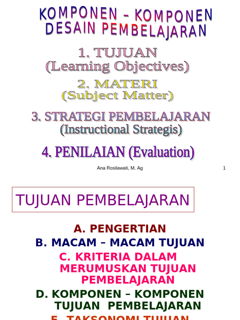 kOMPONEN DESAIN (Autosaved) | PDF