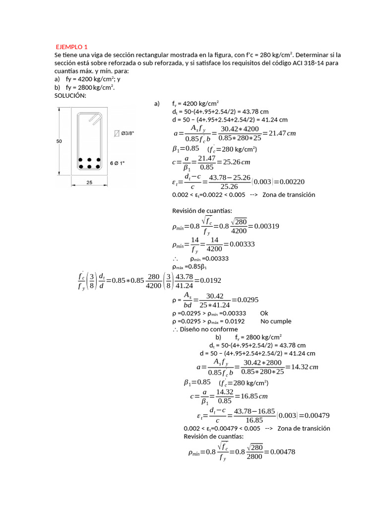 Ejercicios Flexión | PDF