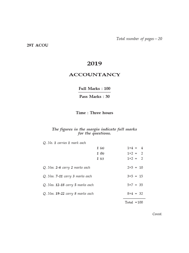 Accountancy | PDF