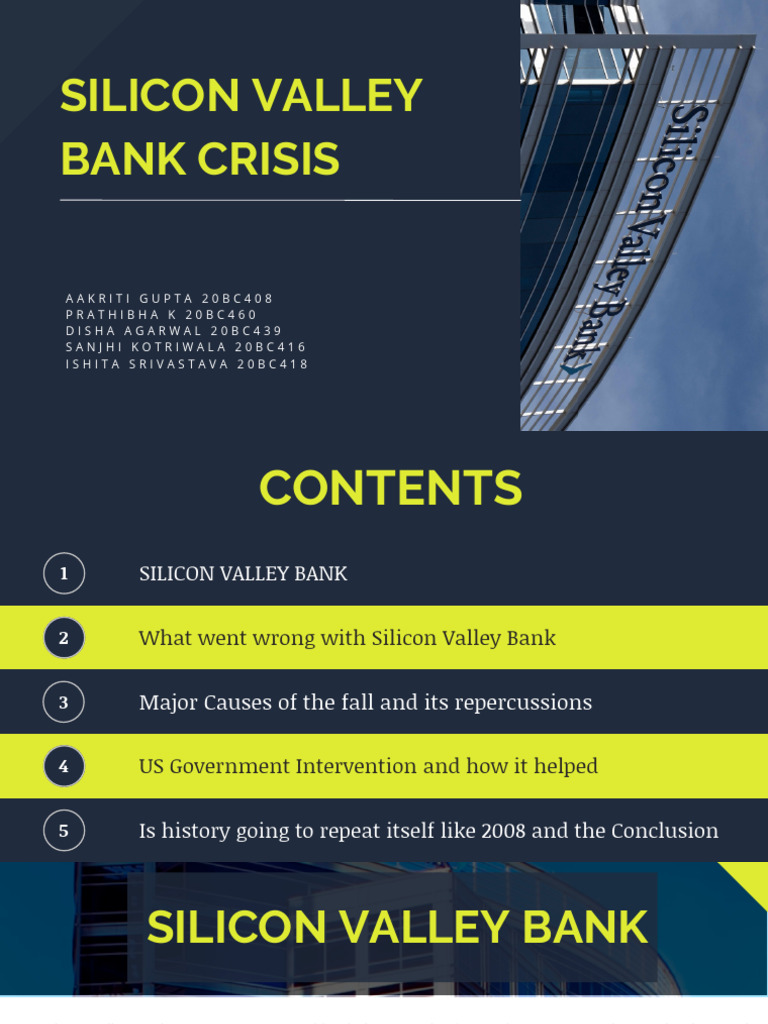 Silicon Valley Bank Crisis | PDF