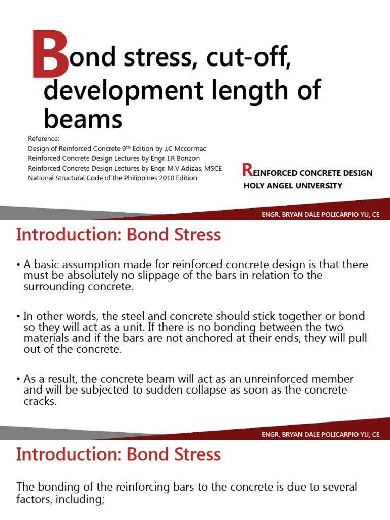 Module 7 - Development Length | PDF