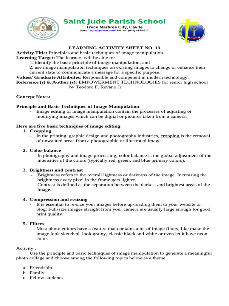 Activity Sheet 13 | PDF