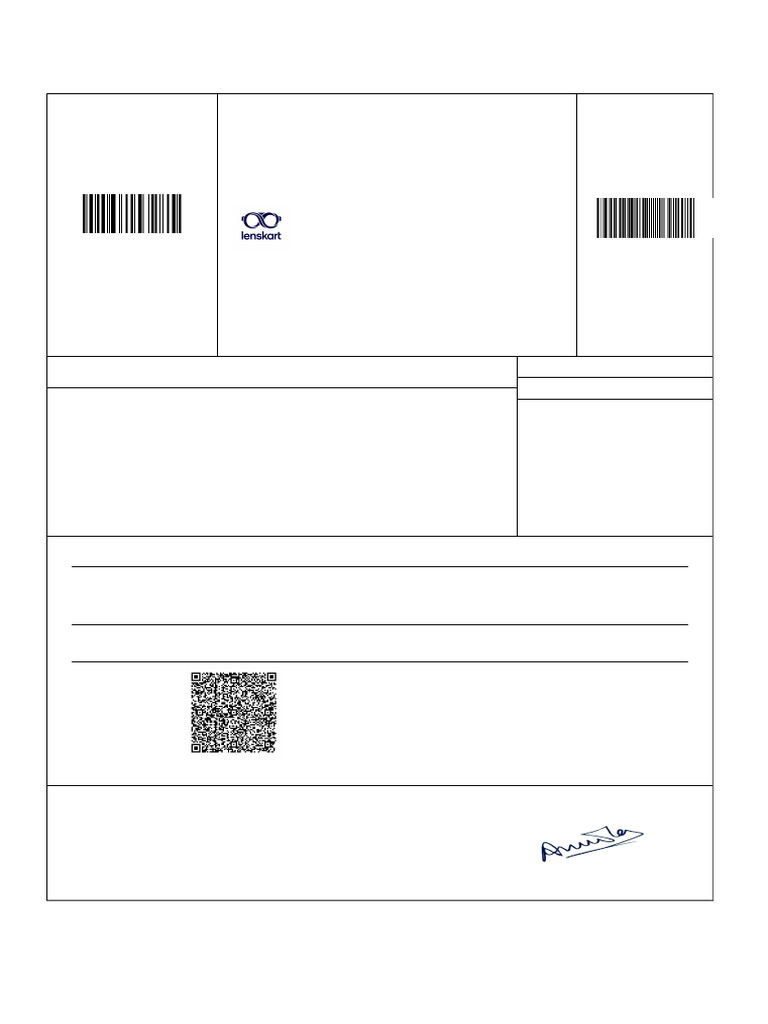 Lenskart Bill 2 | PDF