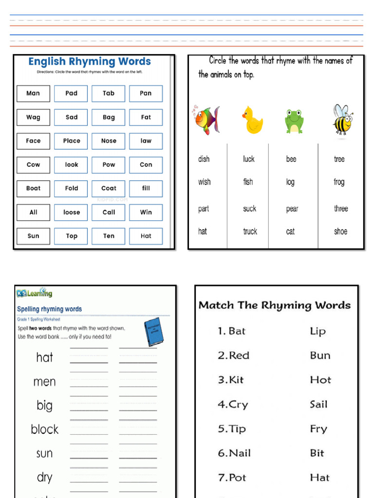 Syllables, Rhyming Words and Polite Expression | PDF