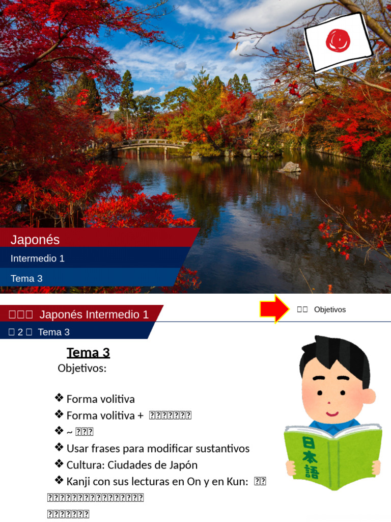 EF Japonés Intermedio I Tema 3 | PDF