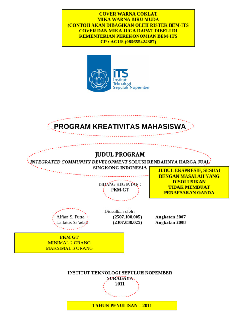 Contoh PKM GT | PDF