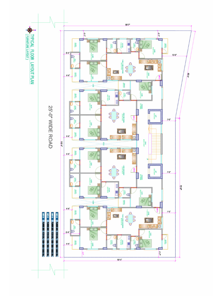 1st To 9th Floor Plan | PDF