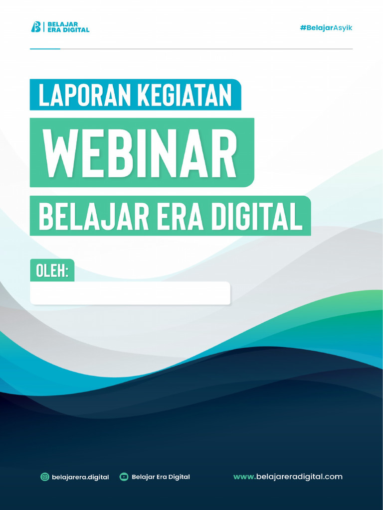 Contoh Laporan Kegiatan Webinar Powerpoint Series-1 | PDF