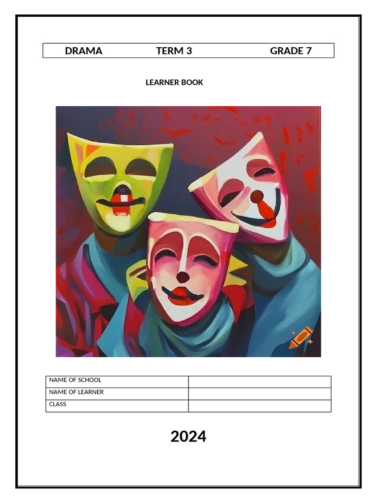 Drama Term 3 Learner Book 24 | PDF | Engagement | Language Arts ...