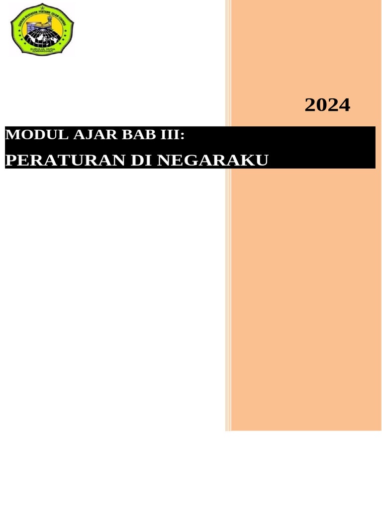 Modul Ajar Bab Iii Pertemuan 15 | PDF