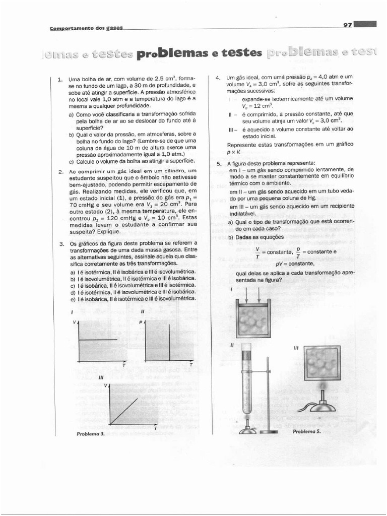 Gases Beatriz Exerc Resp | PDF