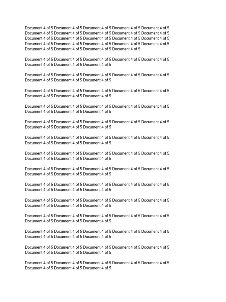 4 Document | PDF