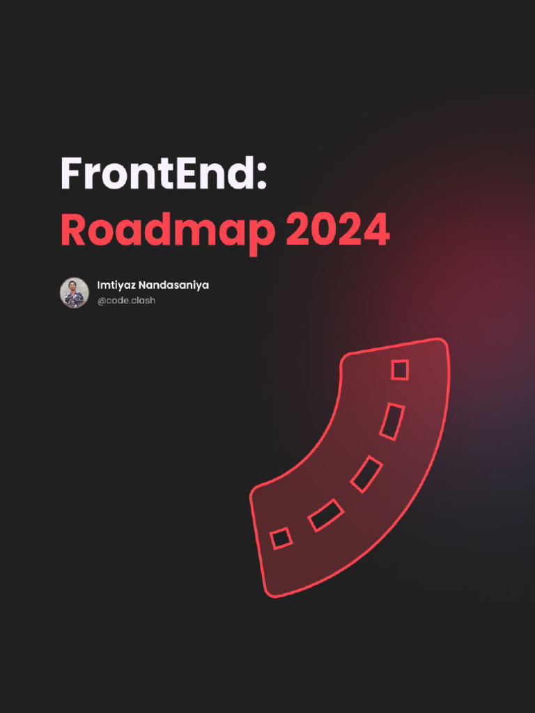Frontend Roadmap 2024 ? | PDF